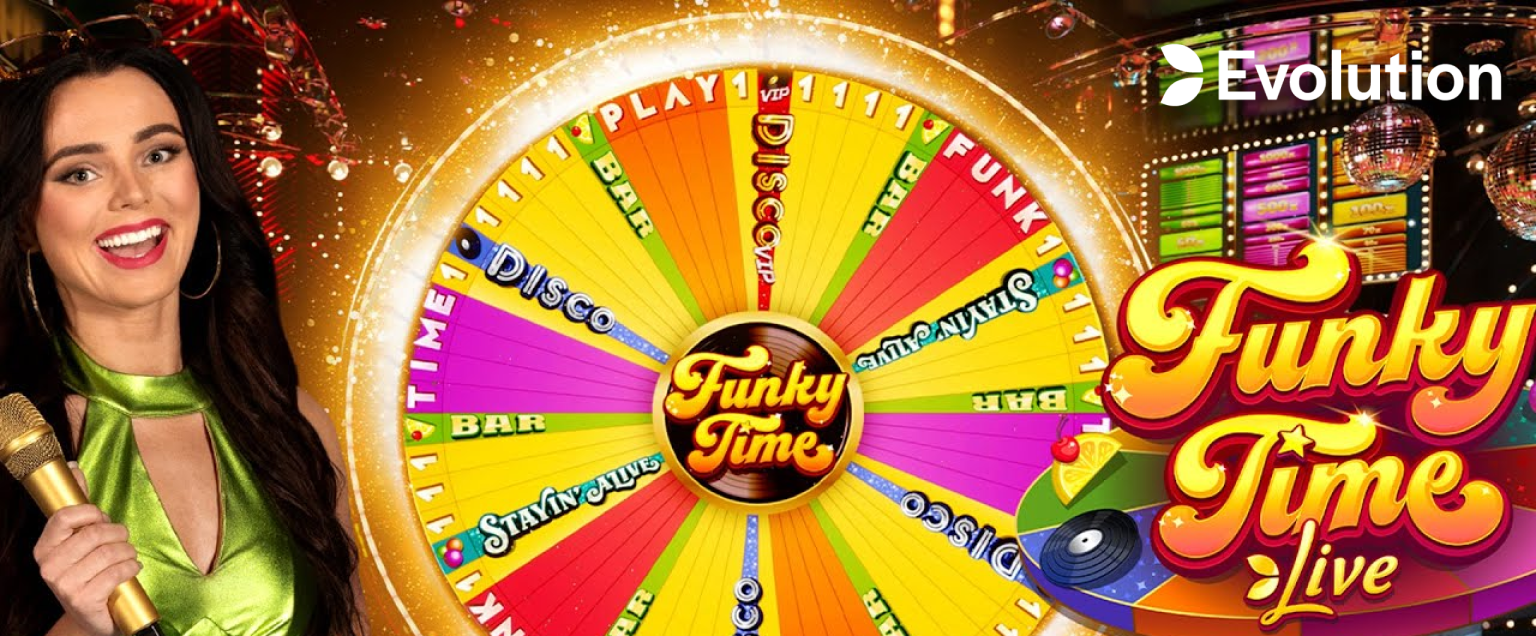 Funky Time Live by Evolution Gaming: Live Casino