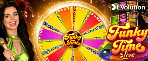 Funky Time Live by Evolution Gaming: Live Casino
